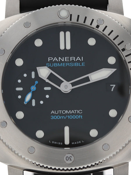 39219: Panerai Submersible 42, PAM02973, 2023 Full Set – Paul Duggan Fine Watches