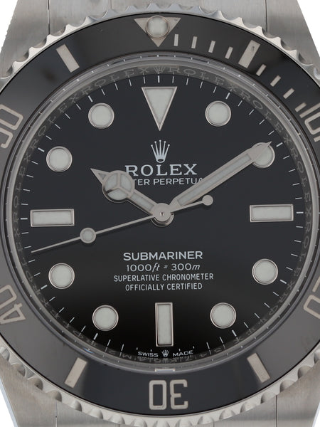 39064: Rolex Submariner 41 "No Date", Ref. 124060, 2022 Full Set – Paul ...