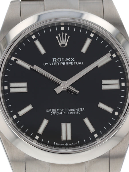 39874: Rolex Oyster Perpetual 41, Ref. 124300, 2023 Full Set – Paul ...