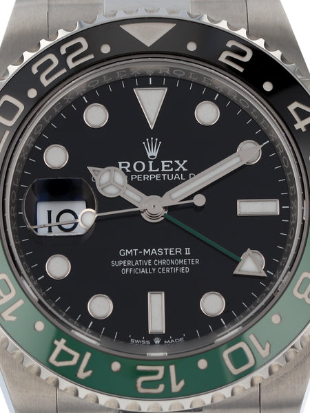 40417: Rolex GMT-Master II "Sprite", Ref. 126720VTNR, 2022 Full Set LI ...