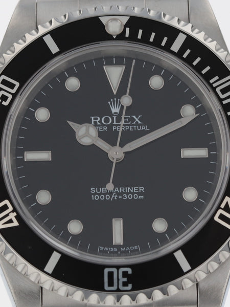 41270: Rolex Submariner "No Date", Ref. 14060M, Circa 2005, CPO Box an ...