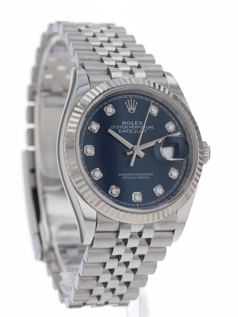 41275: Rolex Datejust 36, Ref. 126234, Box and 2024 Card – Paul Duggan ...